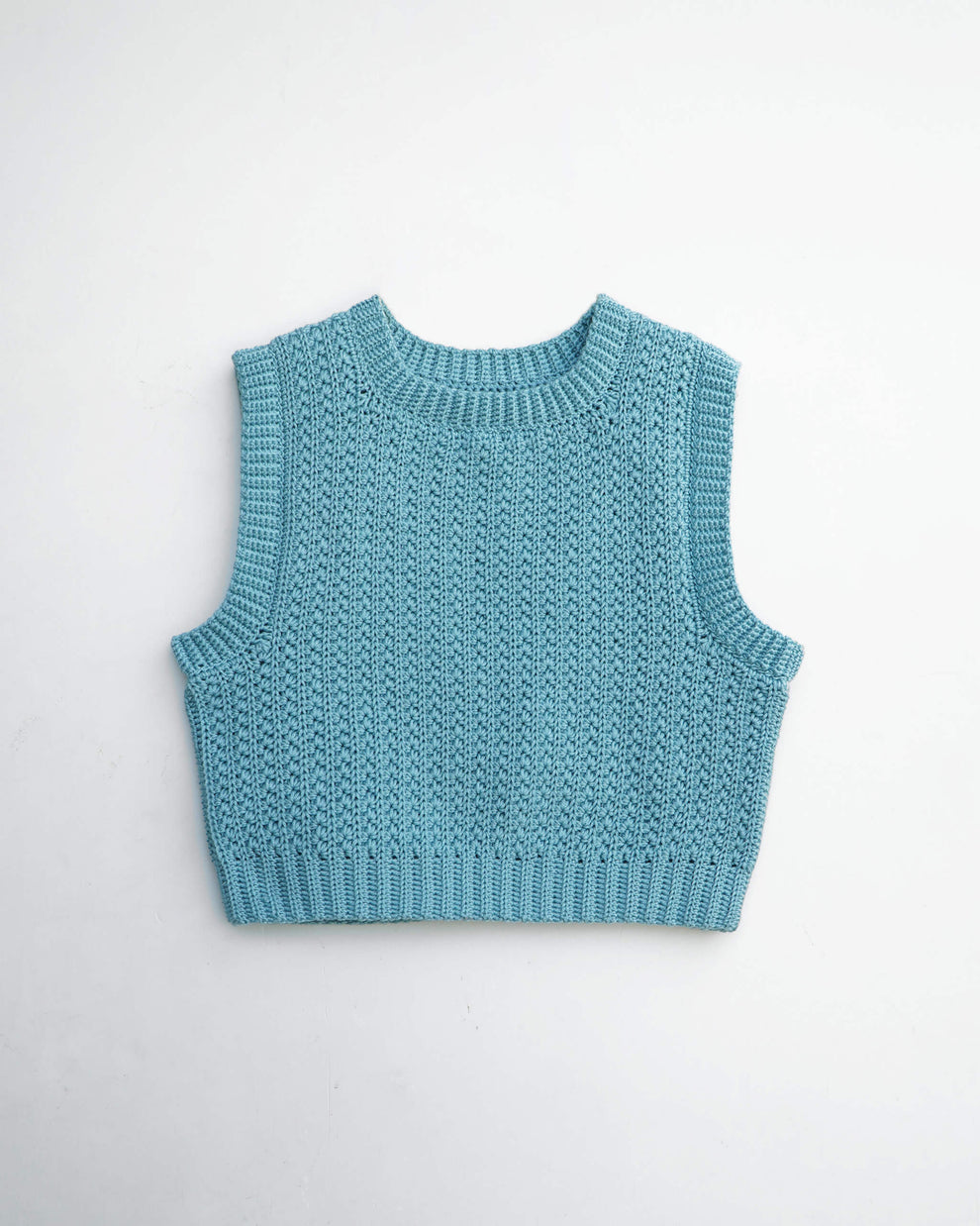 Vest No.45 | Easy crochet ribbed vest pattern – Daisy & Peace