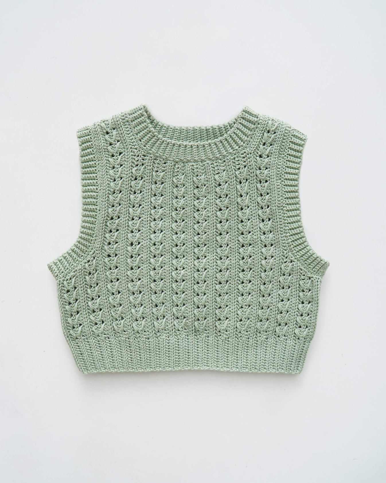 Vest No.50 | Easy crochet ribbed vest pattern – Daisy & Peace