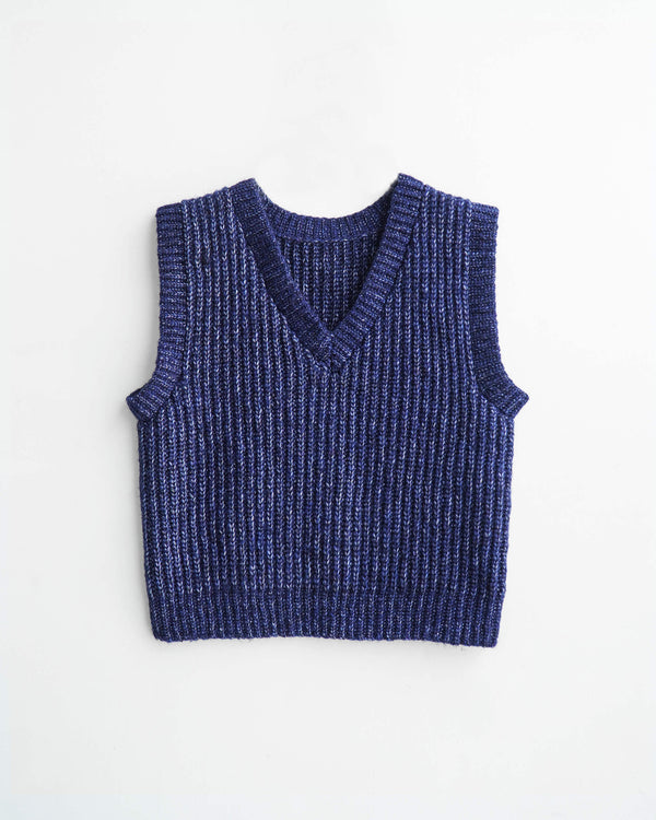 Vest No.30 | Easy crochet ribbed vest pattern – Daisy & Peace